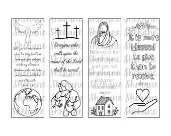 Matthew Bible Journaling, Bookmark, Bible Journaling Template, Bible ...