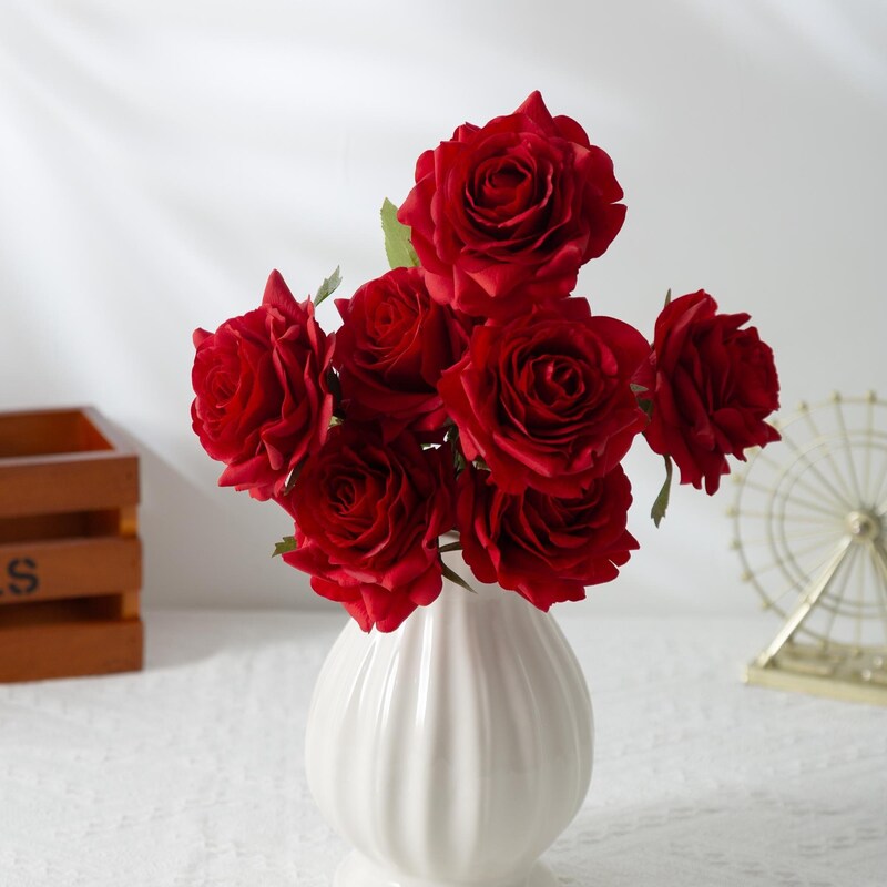 Real Touch Roses - Etsy