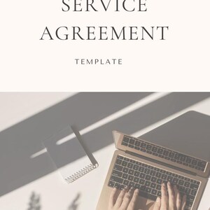 Service Agreement Template for Home Organizer Custom Contract for Home ...