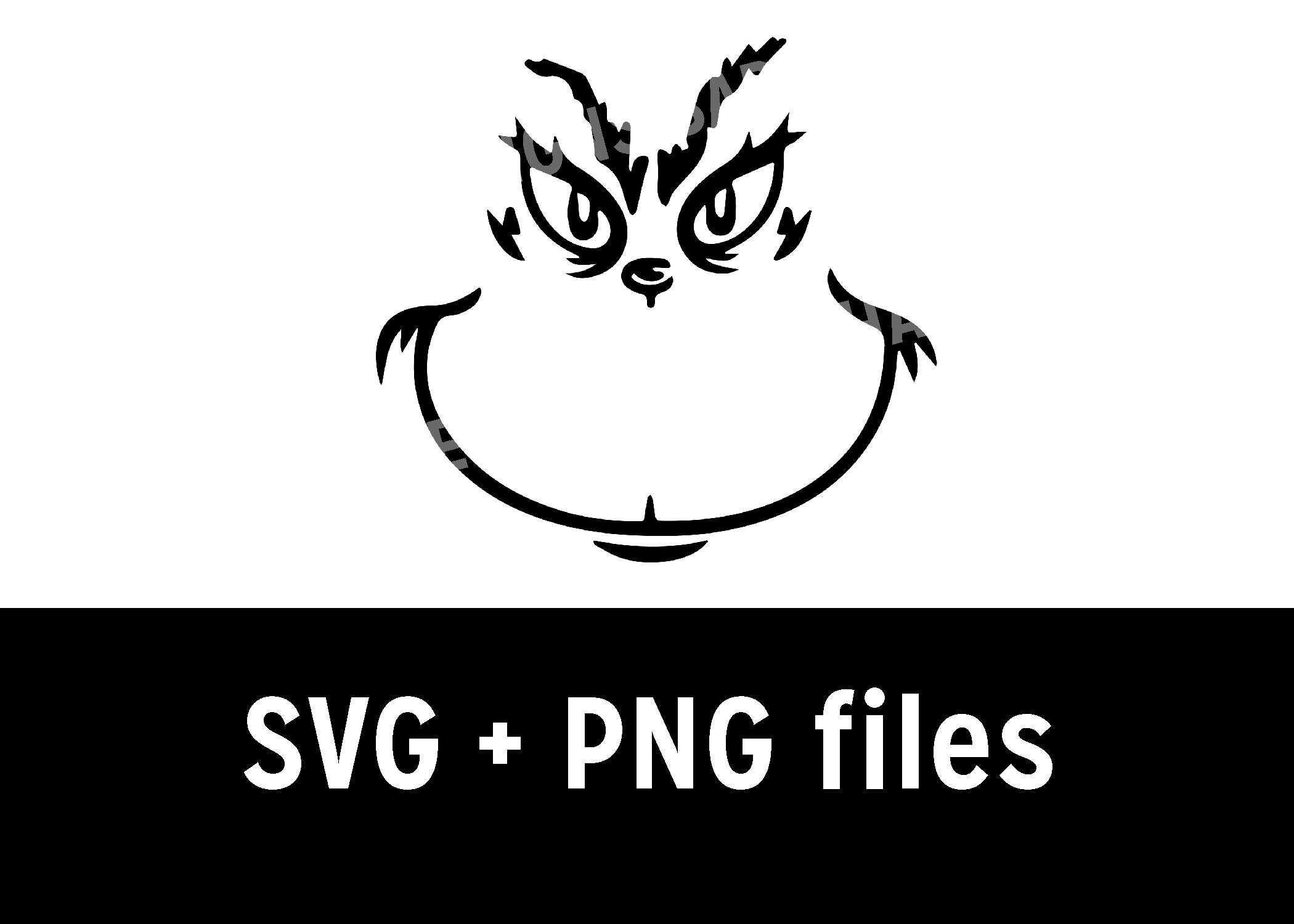 Grinch Tree Svg Grinch Face Svg Trendy Grinch Face Svg Grinch Svg