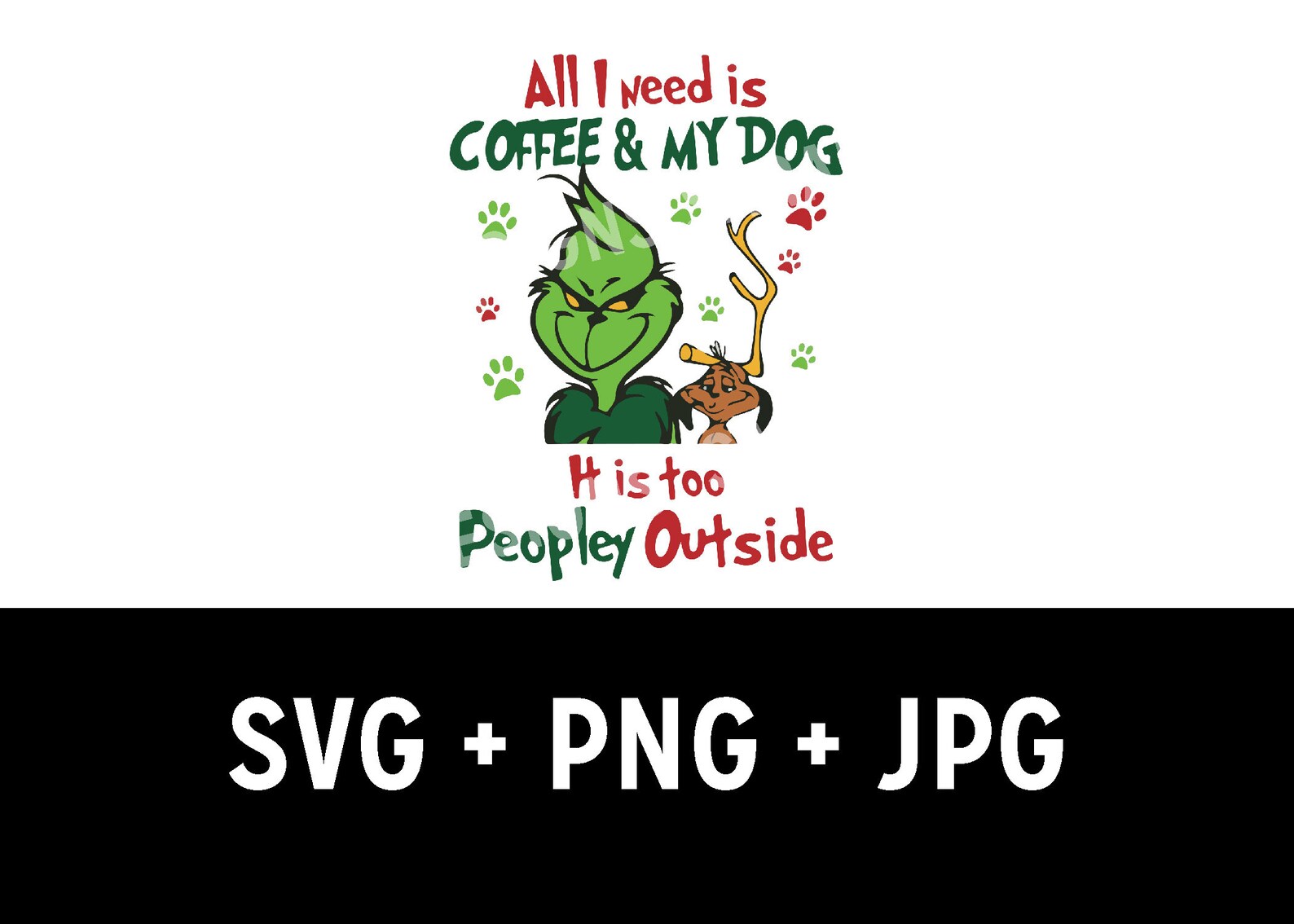 Grinch Tree Svg | Grinch Coffee SVG | Christmas Tree SVG | Grinch SVG ...