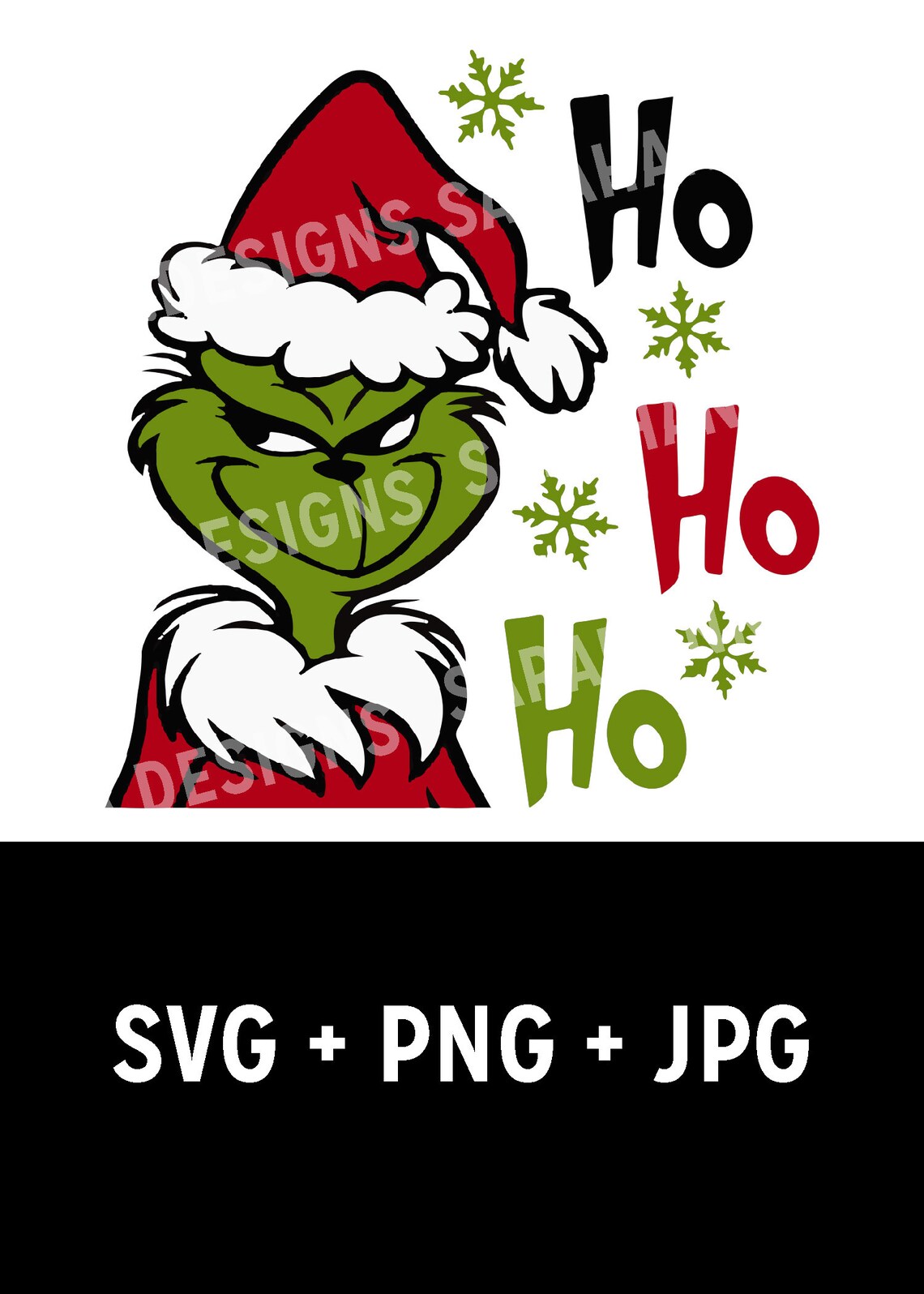 Grinch Tree Svg | Hohoho Grinch SVG | Trendy Christmas Tree SVG ...
