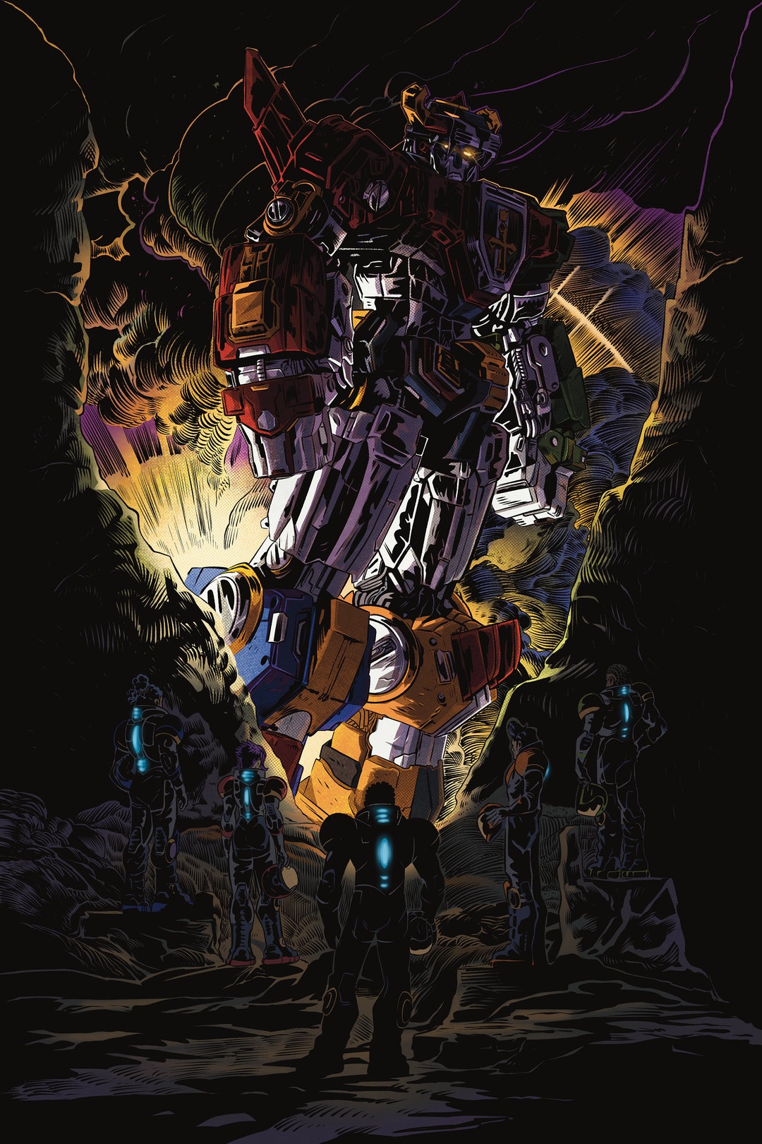 Voltron Print - Etsy