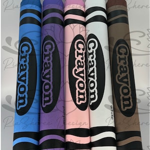 15" Large Crayon Prop, Party Decor, Jumbo Pretend Crayon, Giant ...