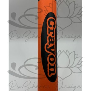 15" Large Crayon Prop, Party Decor, Jumbo Pretend Crayon, Giant ...