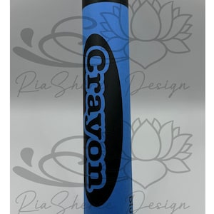 15" Large Crayon Prop, Party Decor, Jumbo Pretend Crayon, Giant ...