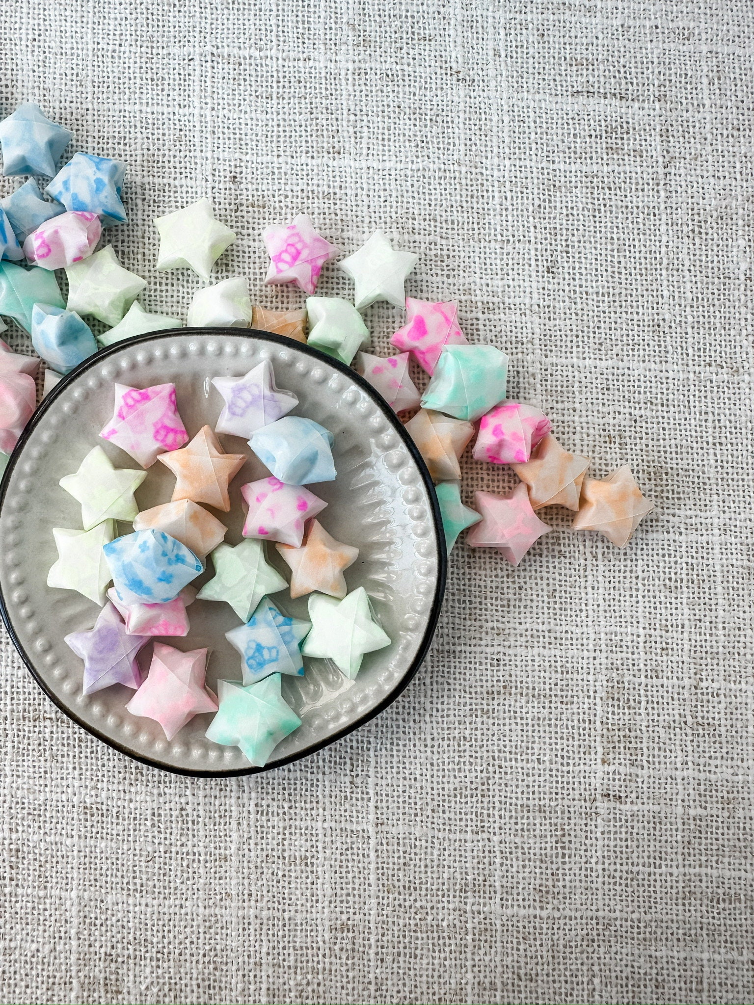 100 Paper Stars - Etsy