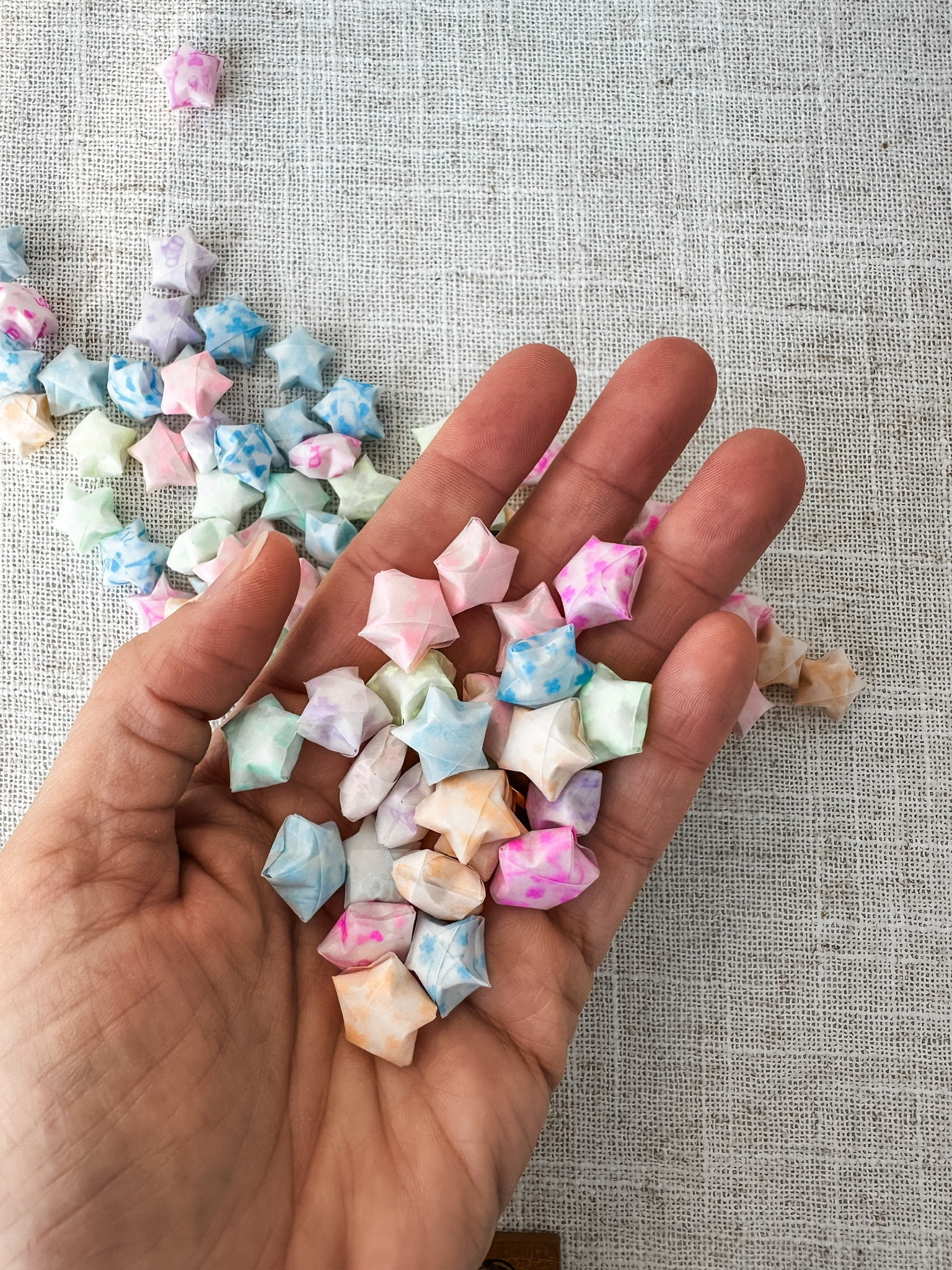 100 Paper Stars - Etsy