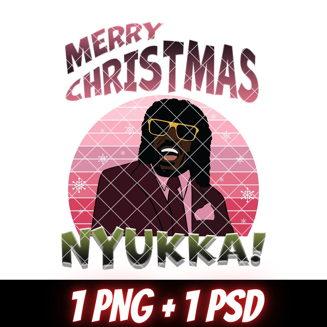 Merry Christmas Nyukka Pinky PNG Merry Christmas Pinky - Etsy
