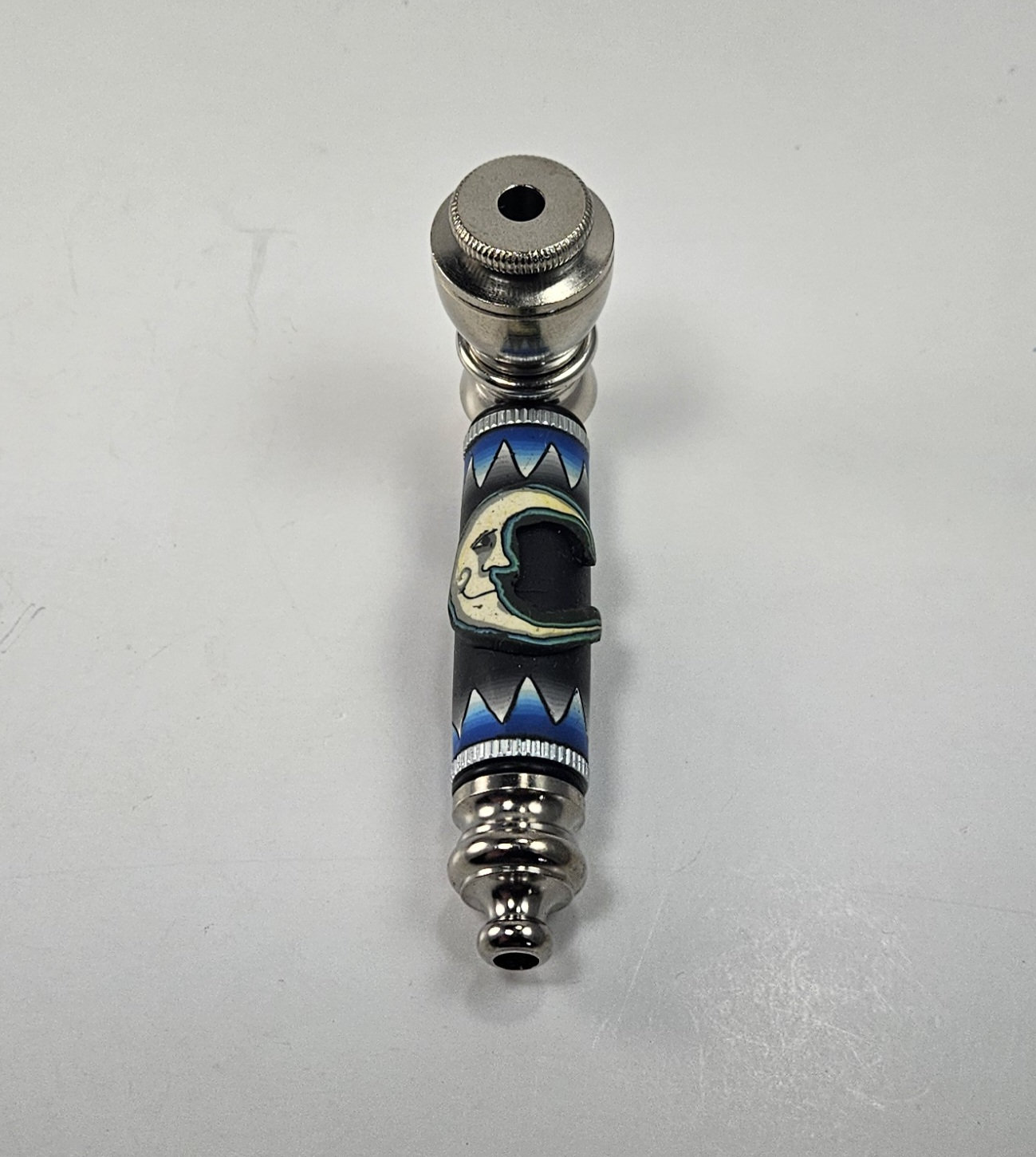 Fimo Decorated Metal Pipe. - Etsy