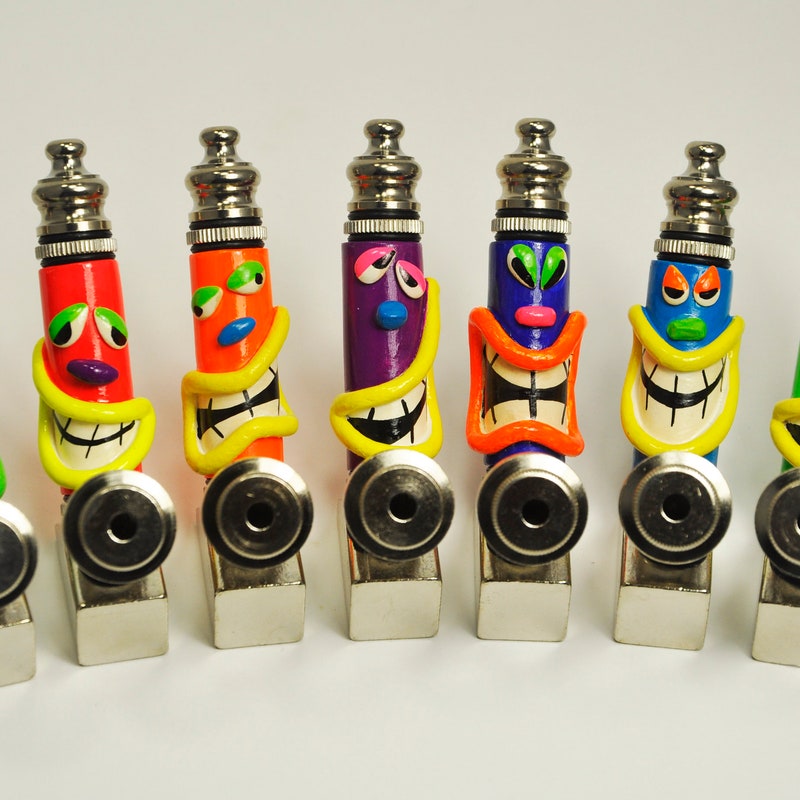 Clay Smoked Pipes - Etsy