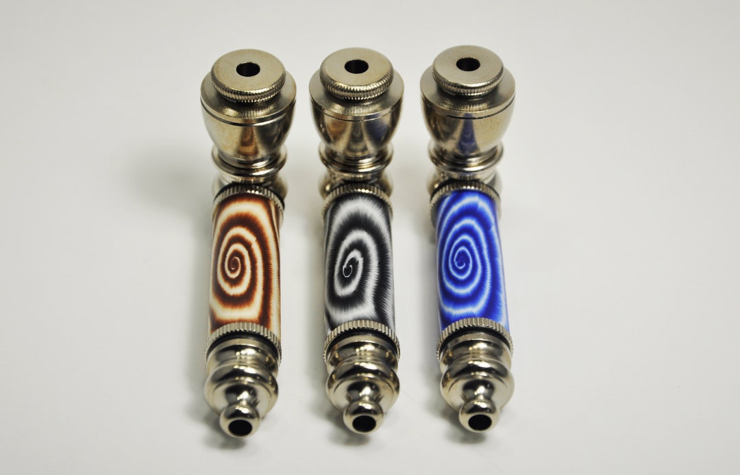 Tie-dye Fimo Metal Pipe - Etsy