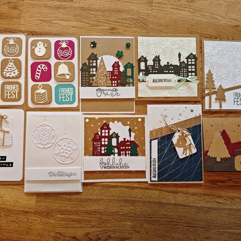 Handmade Christmas Cards - Etsy