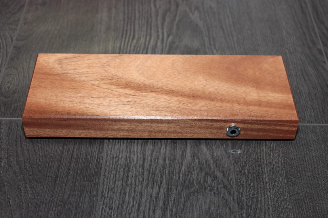 Electronic Wooden Stomp Box - Mahogany - Etsy