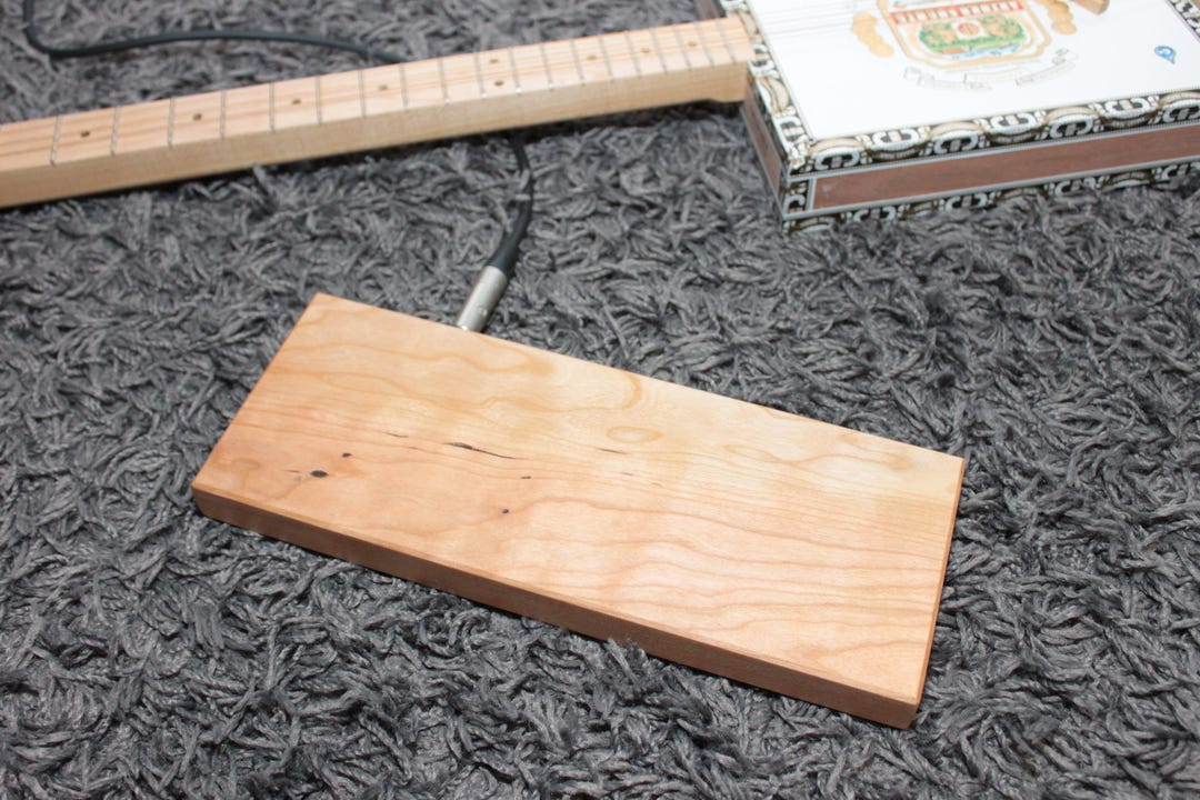 Handcrafted Electronic Stomp Box - Cherry Wood - Rhythmic Percussion ...