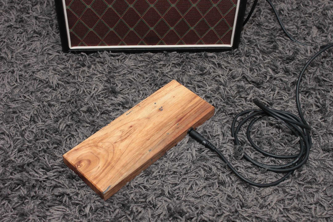 Handcrafted Electronic Stomp Box Made From Spalted Pecan Wood ...
