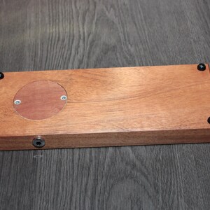Electronic Wooden Stomp Box - Mahogany - Etsy