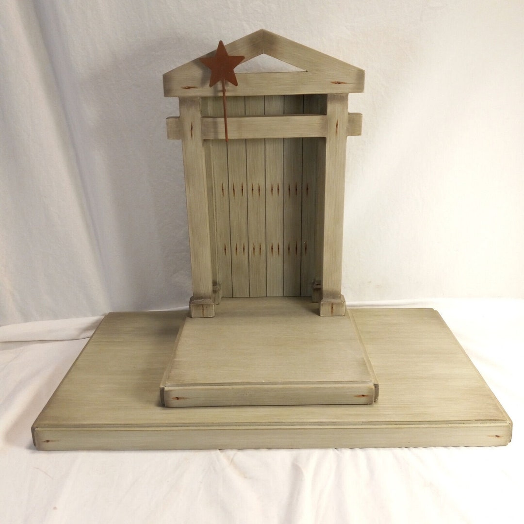 Nativity Creche Willow Tree Crèche Stable for Nativity Brand New - Etsy