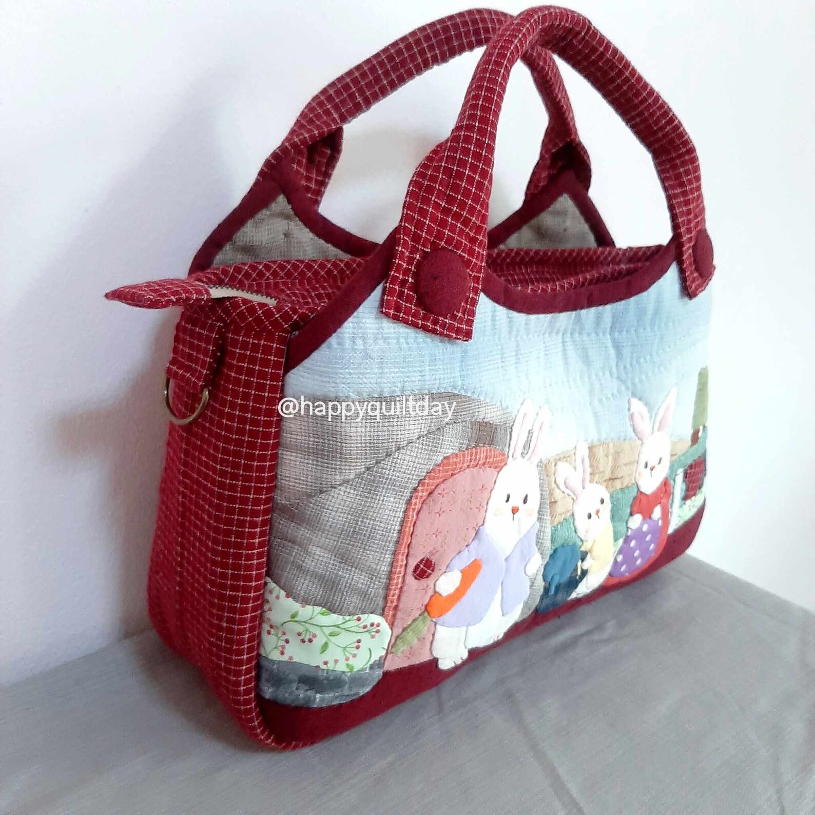 Triple Pocket Bag Pattern With Hand Sew Tutorial - Etsy