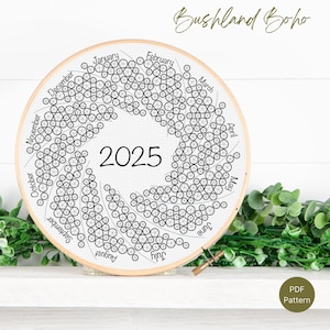 2025 Hand Embroidery Temperature Journal With BONUS Planner to Record ...