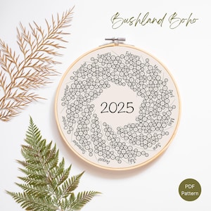 2025 Hand Embroidery Temperature Journal With BONUS Planner to Record ...