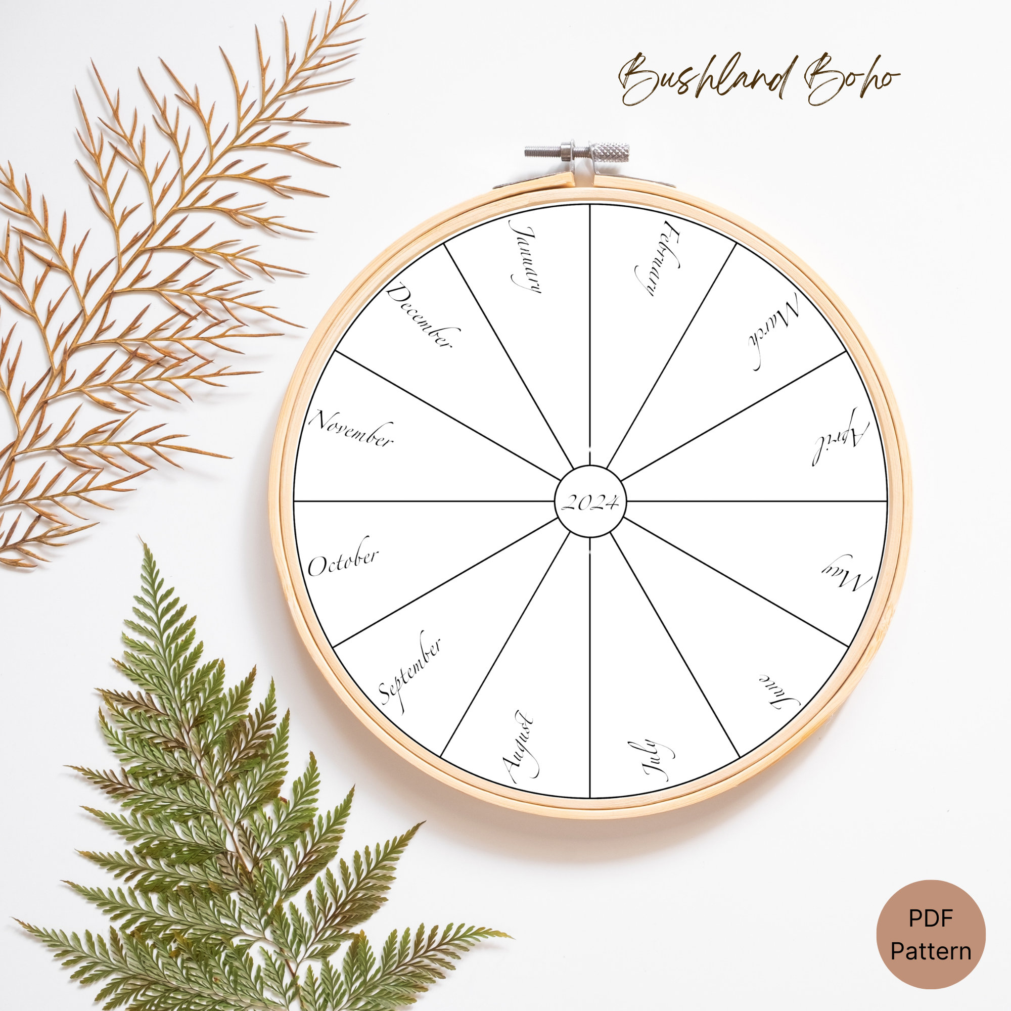 2024 Hand Embroidery Journal Template. Embroidery Sampler: Instant ...