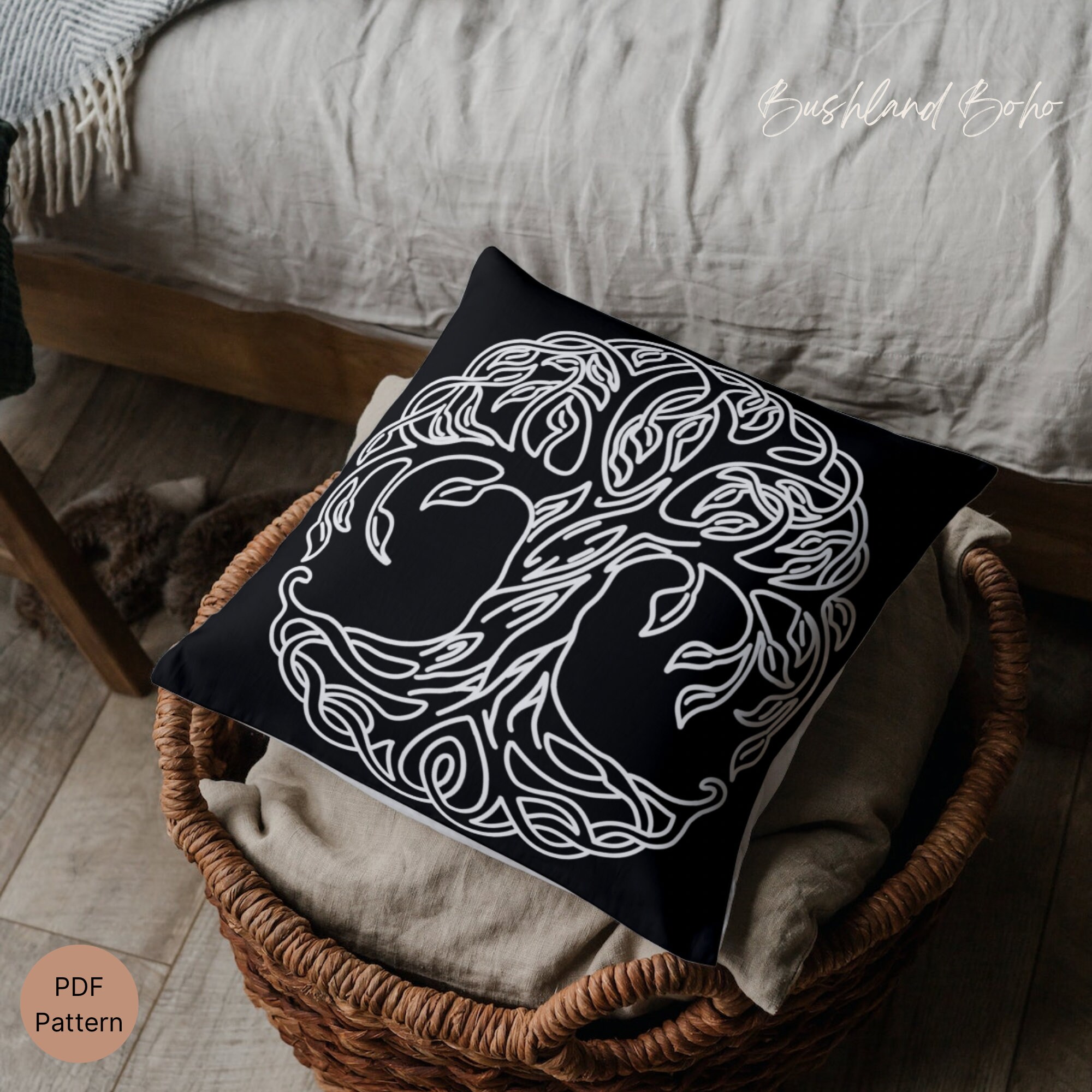 Celtic Tree of Life Hand Embroidery Pattern Instant PDF - Etsy