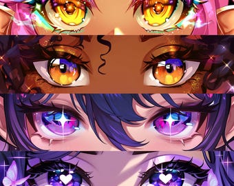 Custom Twitch Banner | Eye Banner | Twitch Banner | Banner Design ...