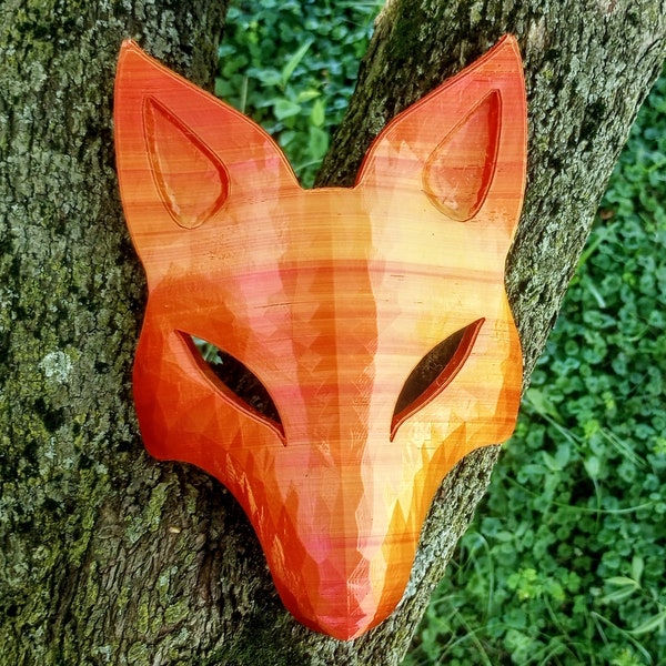 Red Fox Mask - Etsy