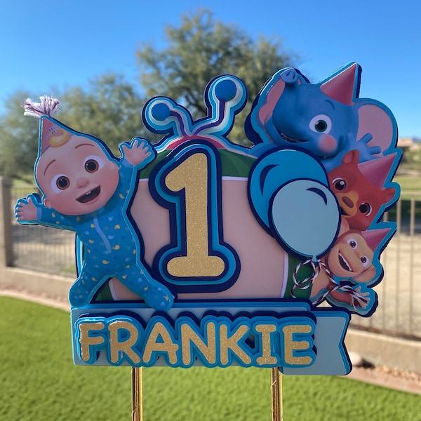 Toddler Cake Topper - Etsy