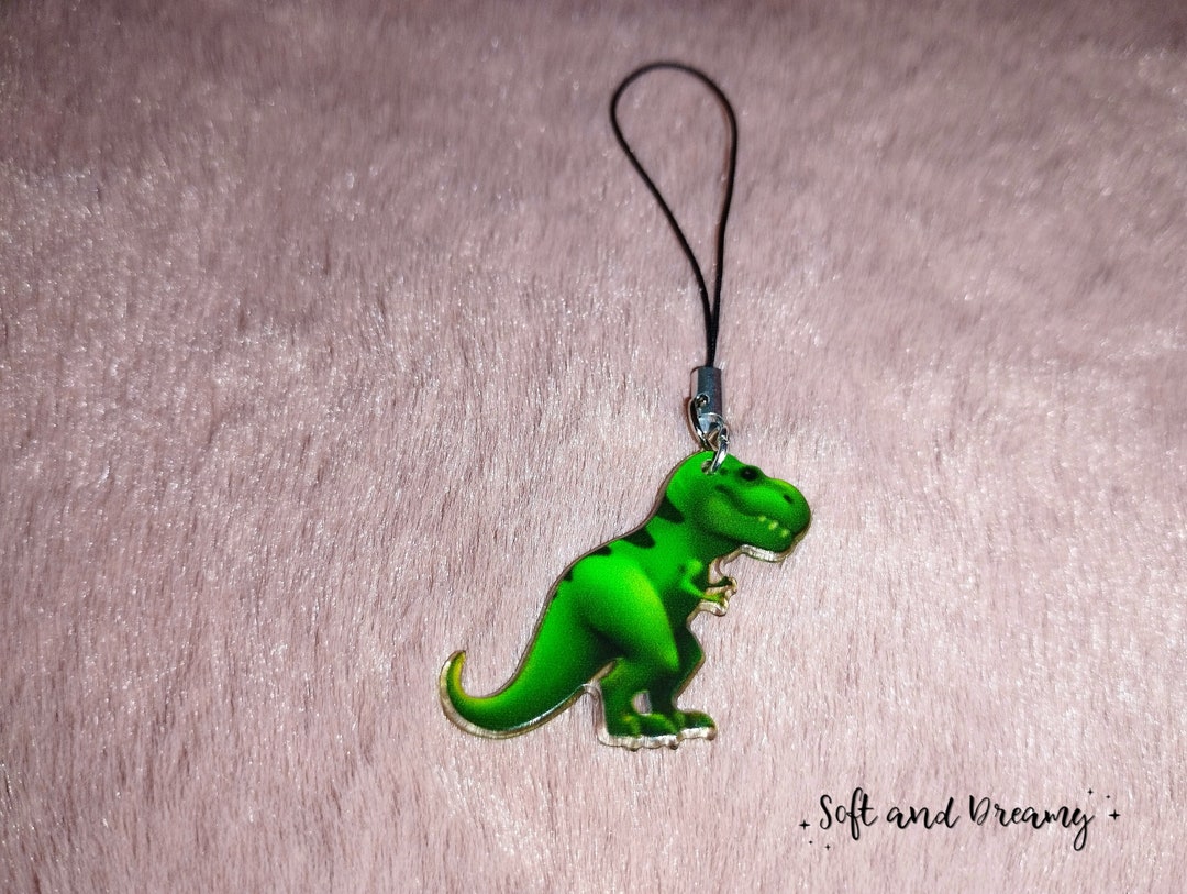 T-rex Emoji Keychain | Popular Emoji Keychain/phone Charm | High ...