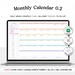 Monthly Calendar Google Sheets, 2024 2025 Planner, Task Tracker ...