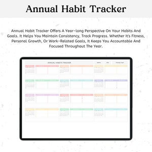 Daily Habit Tracker Spreadsheet Google Sheets Template, Daily Weekly ...
