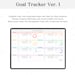 2025 Goal & Habit Planner Google Sheet Tracker, Long Term SMART Goals ...