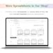 2024 - 2025 Monthly Calendar Google Sheets Task Tracker Spreadsheet ...