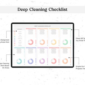 2024 - 2025 Monthly Calendar Google Sheets Task Tracker Spreadsheet ...