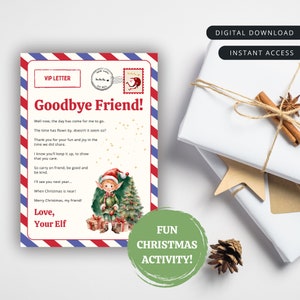 Elf Letter Bundle, Printable Elf Letters, Editable Elf Letters, Elf ...