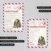Elf Letter Bundle, Printable Elf Letters, Editable Elf Letters, Elf ...