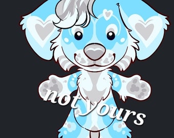 Fursona Fursuit Hyena Wolf Fox Dog Adopt Character Oc Halloween - Etsy