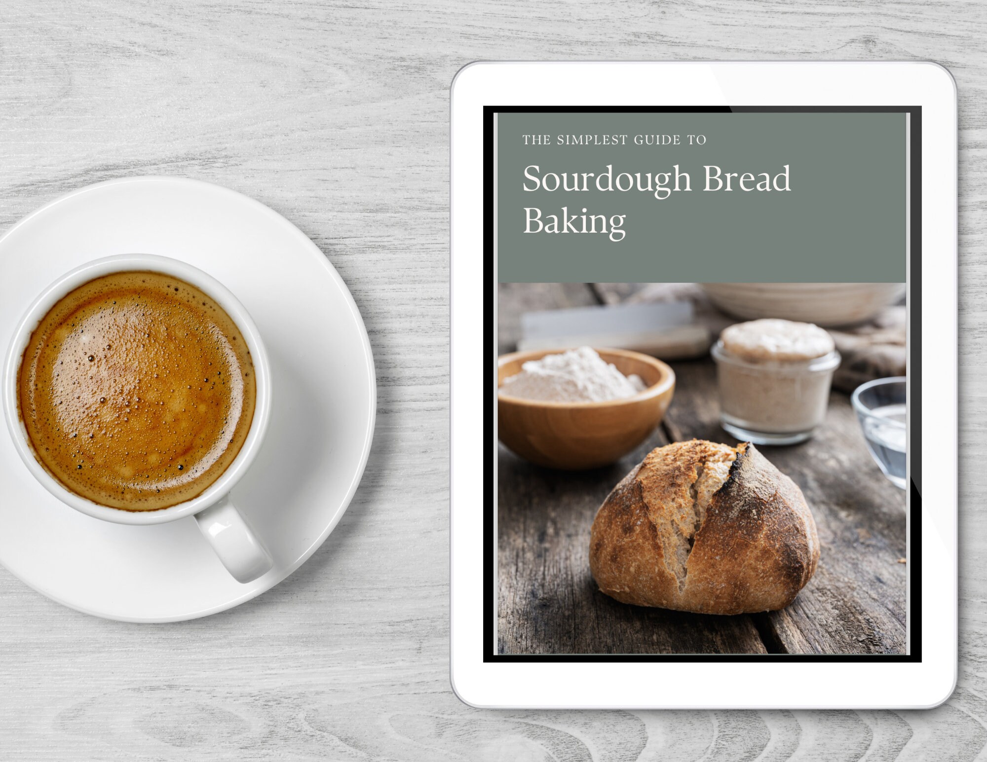 Easy Sourdough Recipe Sourdough Bread Guide to Baking Sourdough Starter Sourdough Gift Easy ...