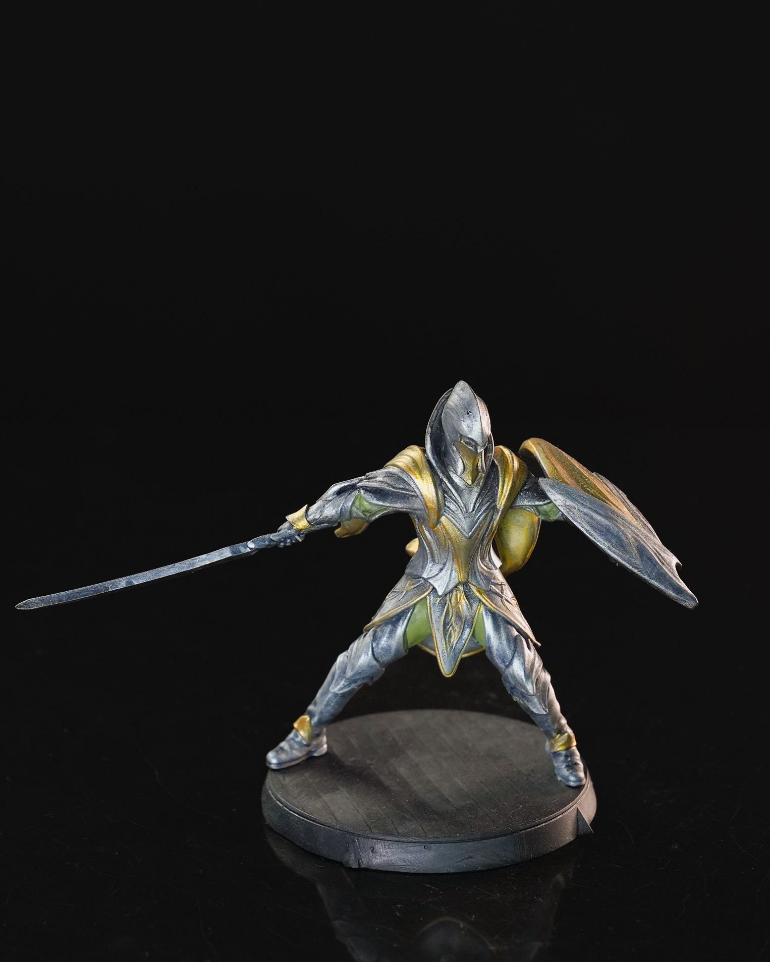 Elven Soldier 03 Resin 3D Printed Unpainted Miniature - Etsy
