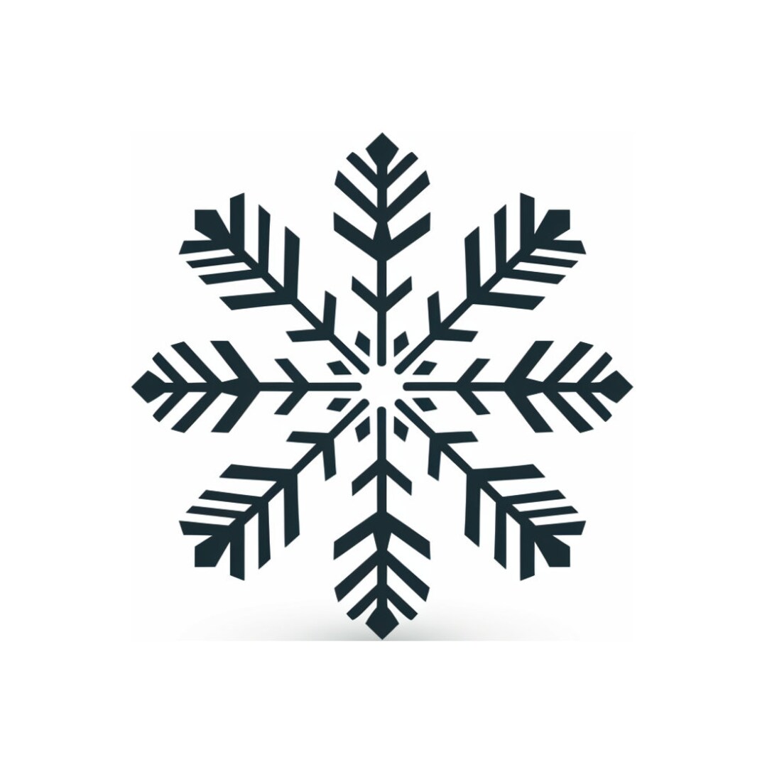 Modern Snowflake Clipart Snowflake PNG Neutral Colors Snowflakes ...