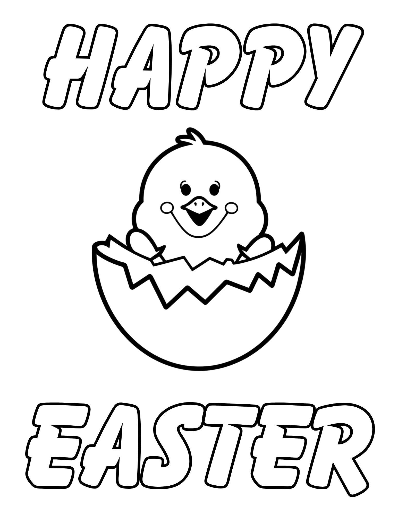 Easter Coloring Book 64 Pages (spring, Easter, Coloring Book, Printable ...