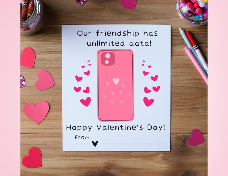 Printable Valentine's Day Classroom Cards | Valentine's Day Gift Tags ...