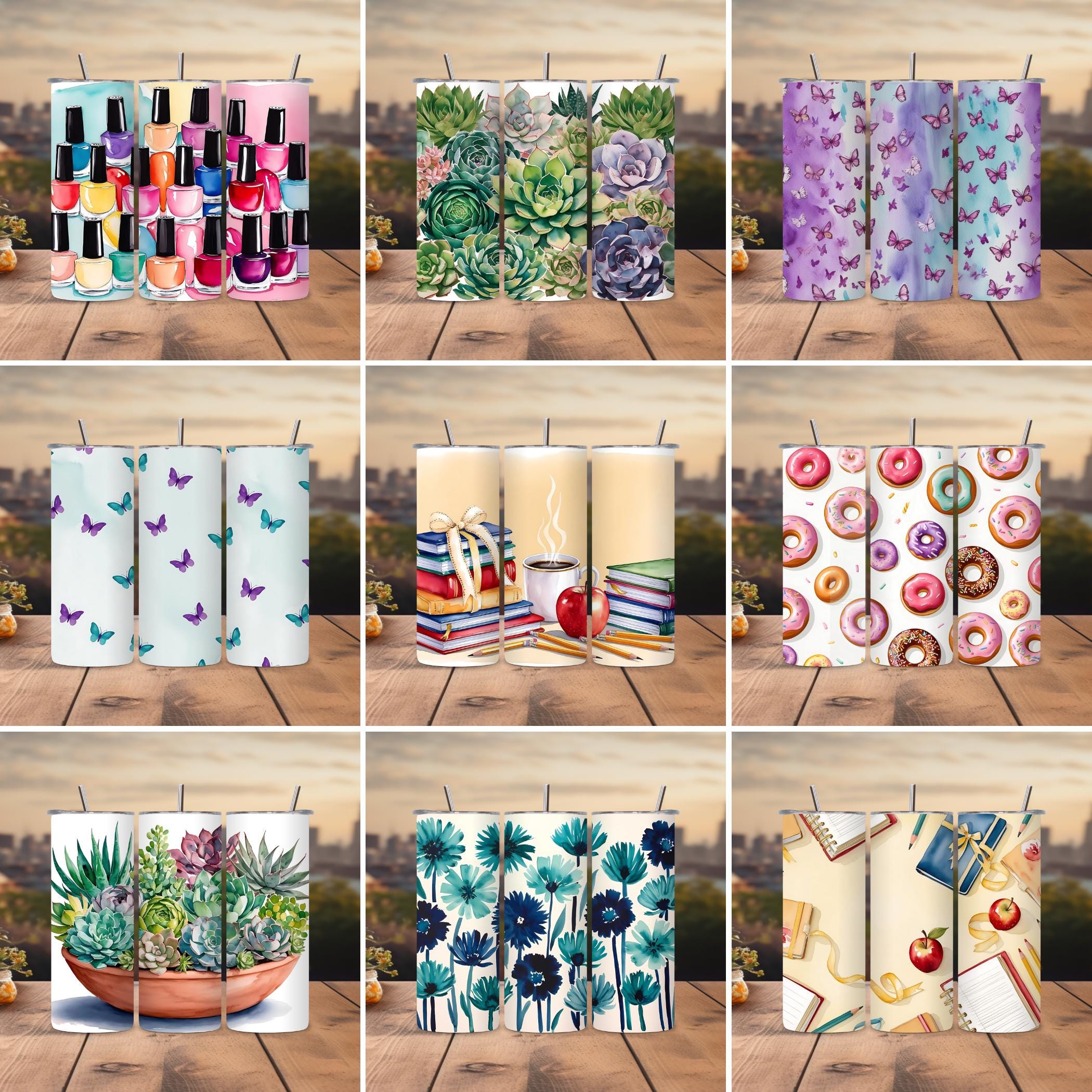 Whole Shop Tumbler Wrap Bundle (60 +), Variety Pack Tumbler Wraps ...