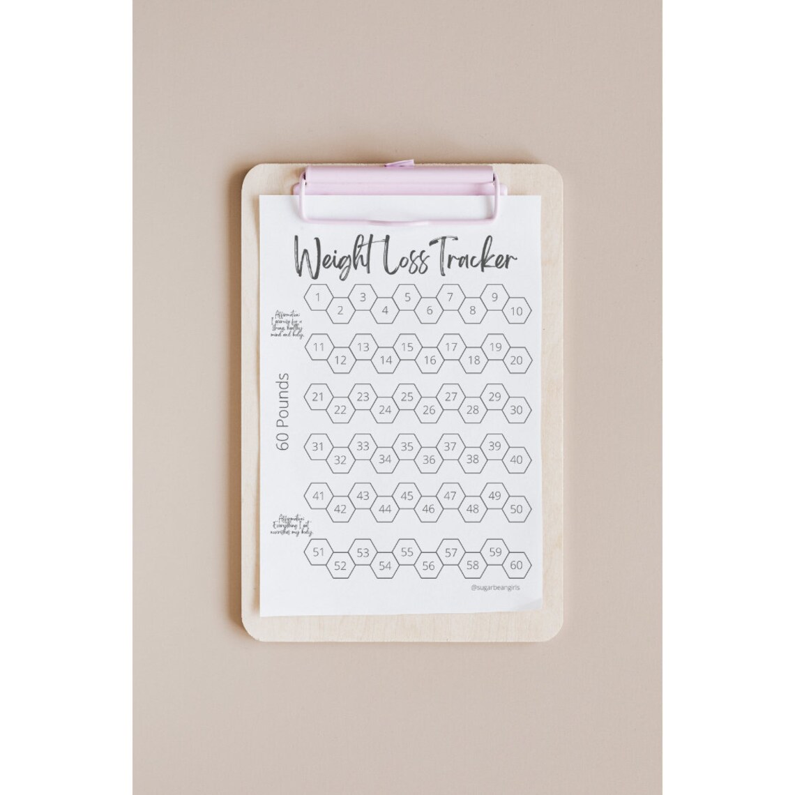 Printable Weight Loss Tracker, Weight Loss Journal, Weight Loss Planner ...