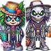 Halloween Ghouls | Urban Horror PNG | Spooky Clipart | Image Bundles ...