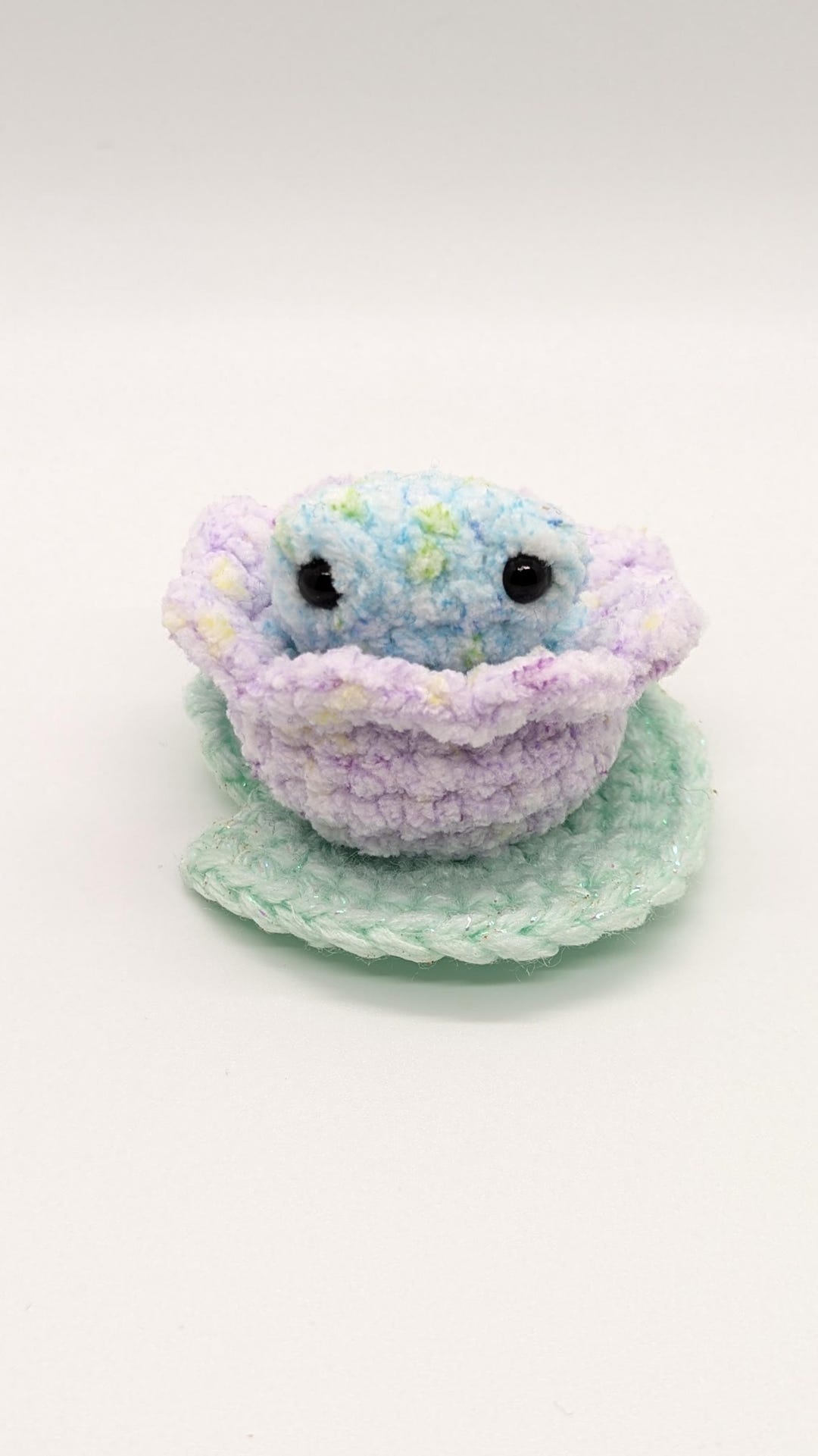 Pop-up Frog in Flower, Frog on Lily Pad, Fidget Toy Frog in Flower ...