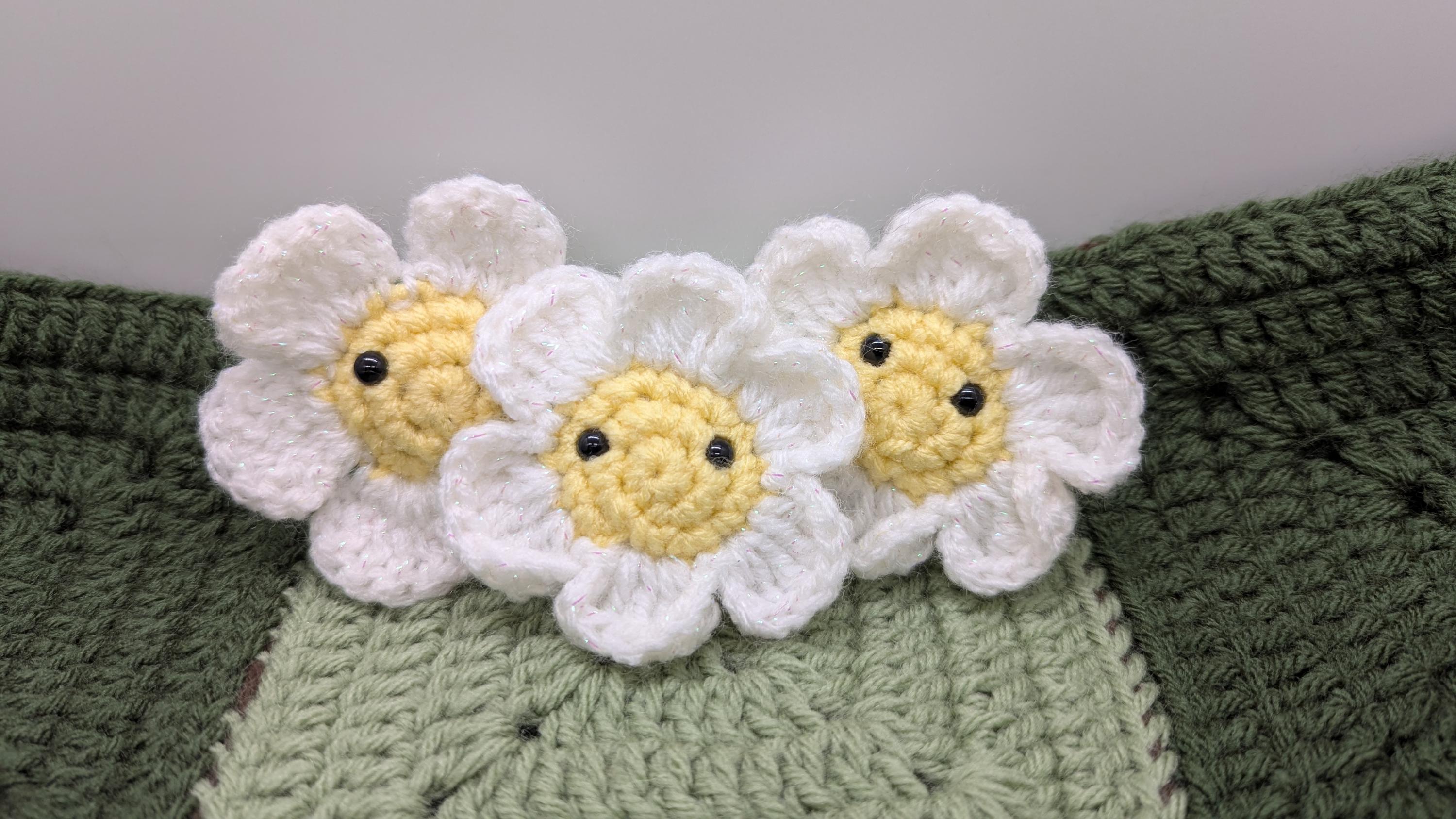 Daisy Flower Keychain | Spring Time Flower Keychain Gift | Key Ring ...
