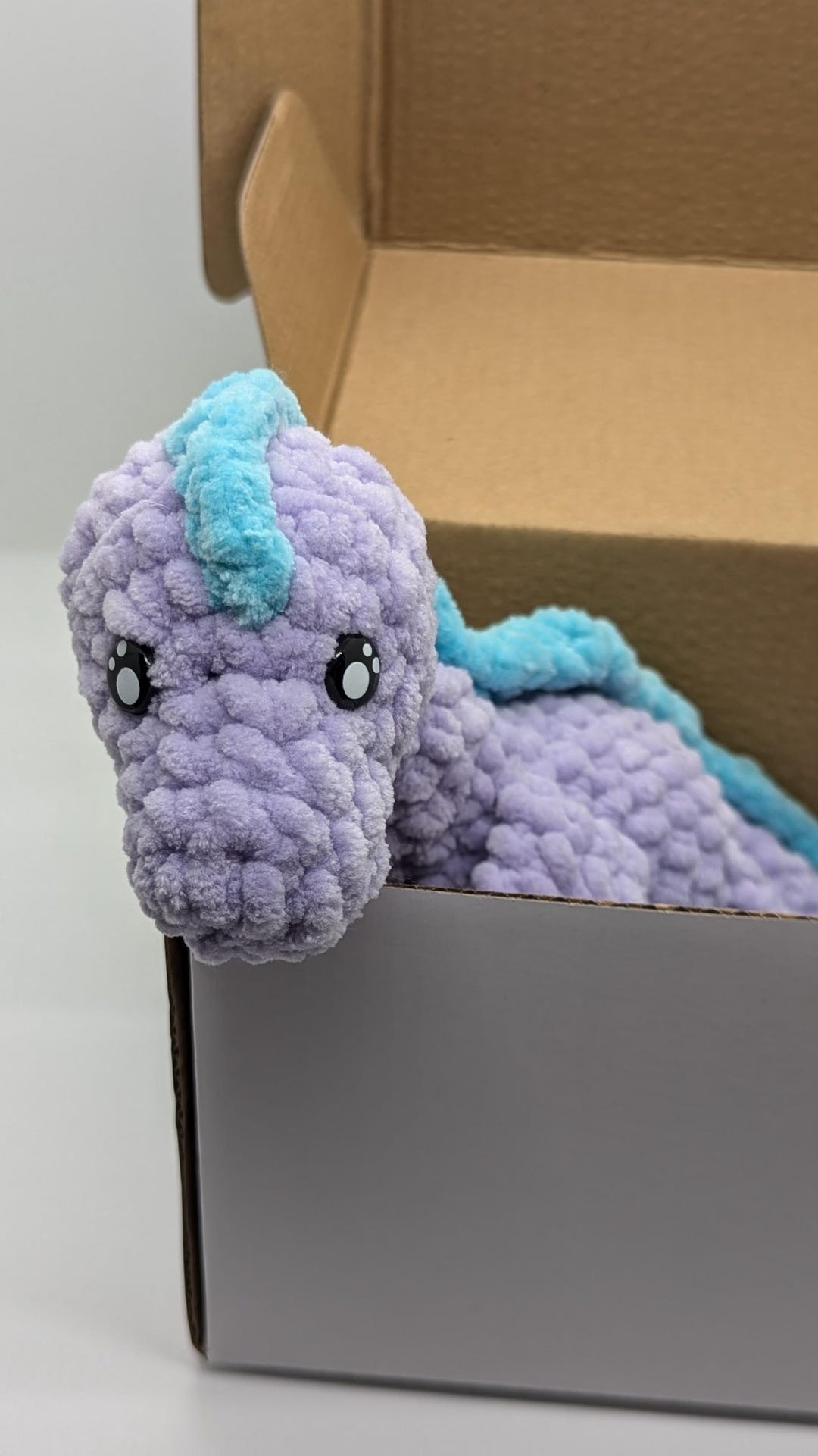 Small Nessie Plushie, Baby Loch Ness Monster Plushie, Plesiosaur ...